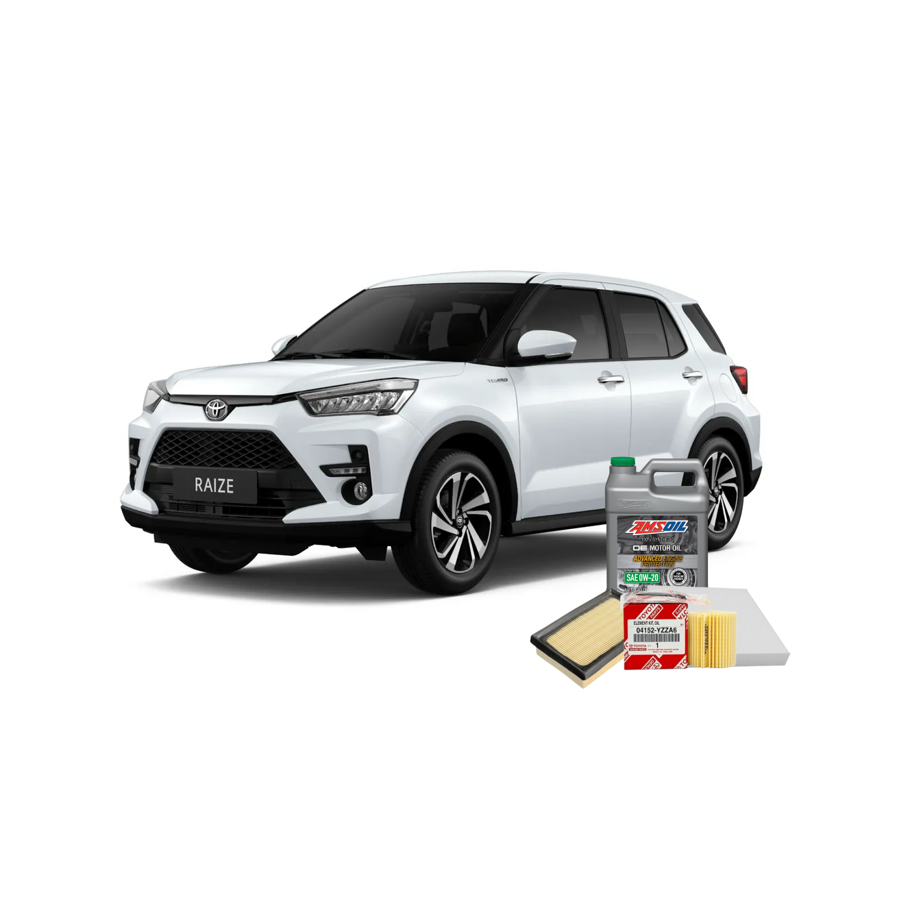 Toyota Raize Turbo Basic Service Kit – DRL Performance Auto
